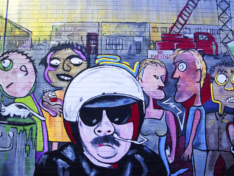 Vermillion Studio Mural by Fred Tieken and Joe Pagac | Vermillion